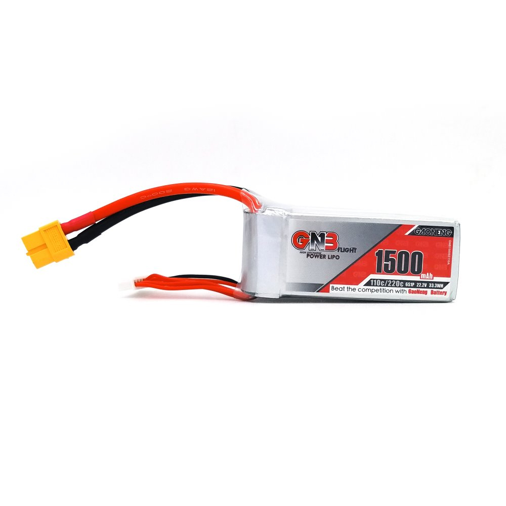Аккумулятор GNB 1500мАч 6S 130C LiPo (XT60) купить в Москве в интернет ...