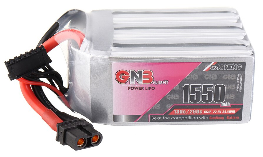 Аккумулятор GNB 1550мАч 6S 130C LiPo (XT60) купить в Москве в интернет ...