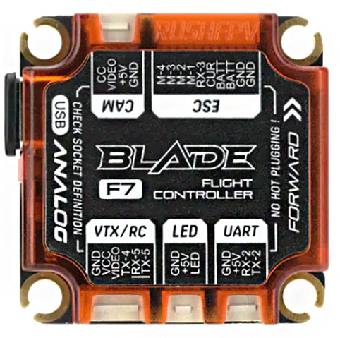 Полётный контроллер RUSH Blade F722 Analog V2 30x30 купить в Москве в ...
