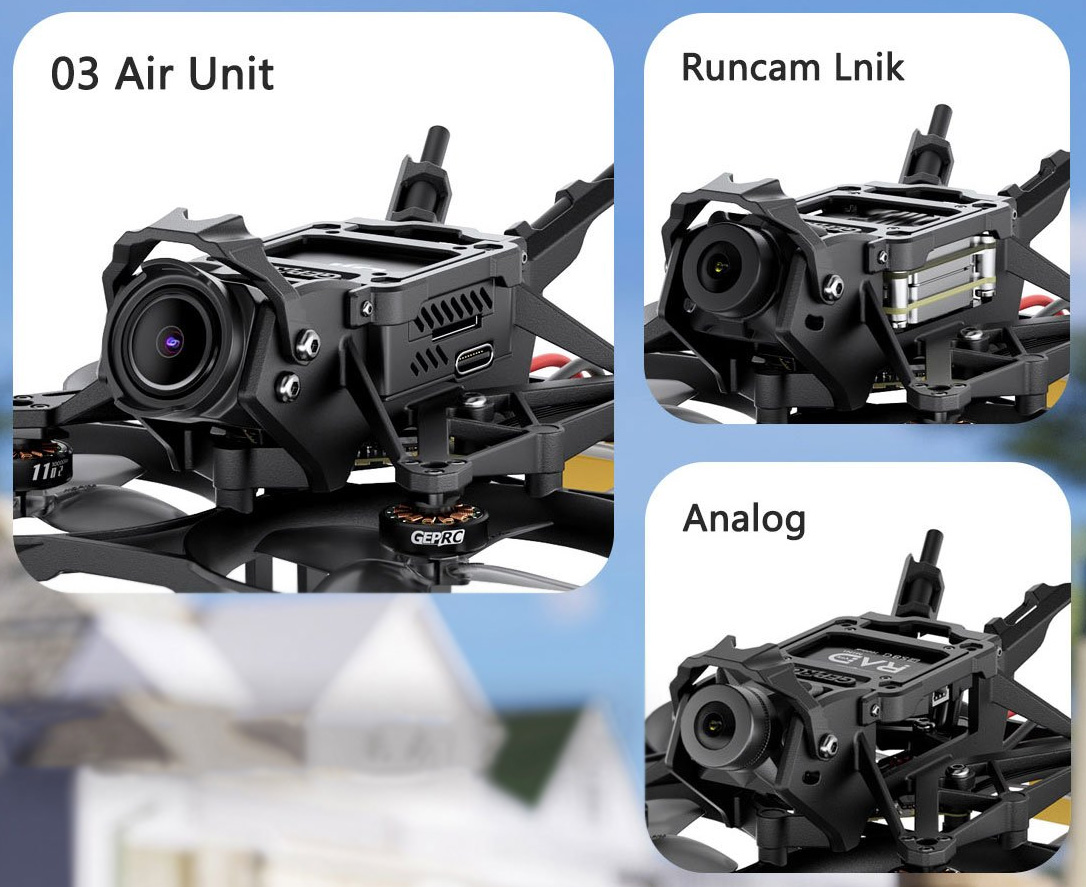 Рама GEPRC GEP-DS20 (Чёрный) купить в Москве в интернет-магазине MyDrone