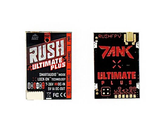 Видеопередатчик RUSHFPV TANK ULTIMATE PLUS 5,8 ГГц со SmartAudio купить ...