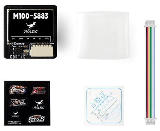 GPS Модуль HGLRC M100-5883 с компасом купить в Москве в интернет ...